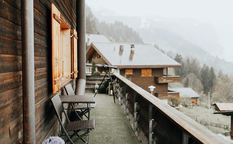 It only took a few seconds to fall in love with a chalet in the Swiss ...