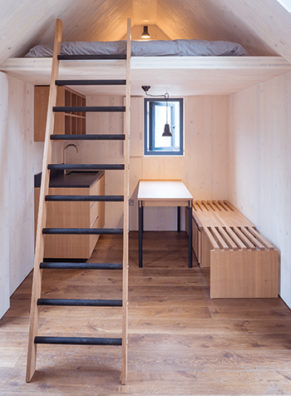 A clever interpretation of a classic bothy offers an artistic solution ...