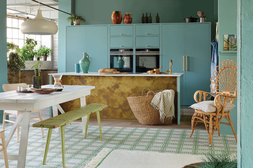 Eclectic walls or flooring will revitalise your kitchen | Homes ...