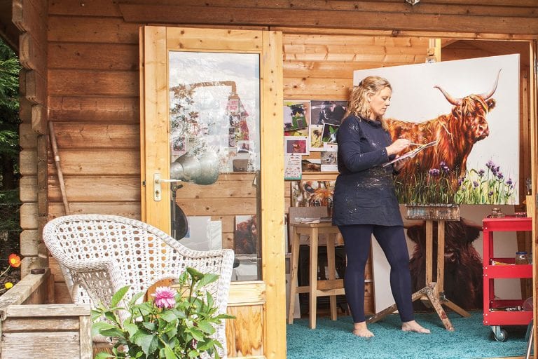 This Life: Georgina McMaster, artist | Homes & Interiors Scotland