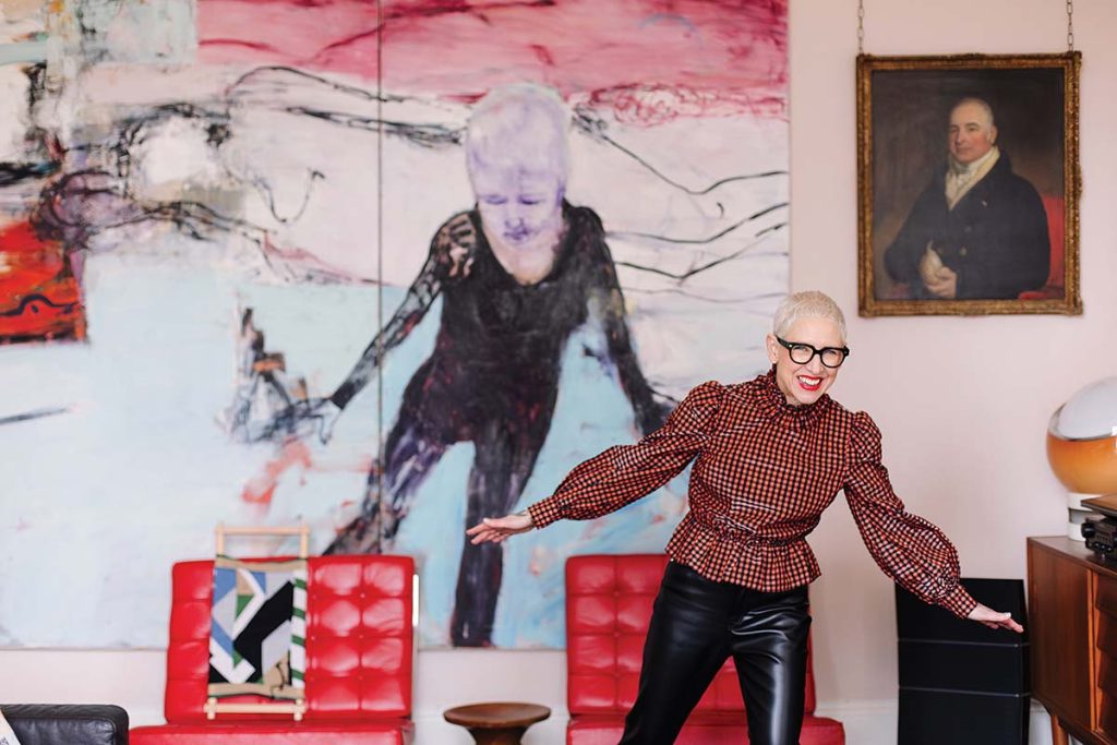 Inside the colourful life and home of Anna Campbell-Jones