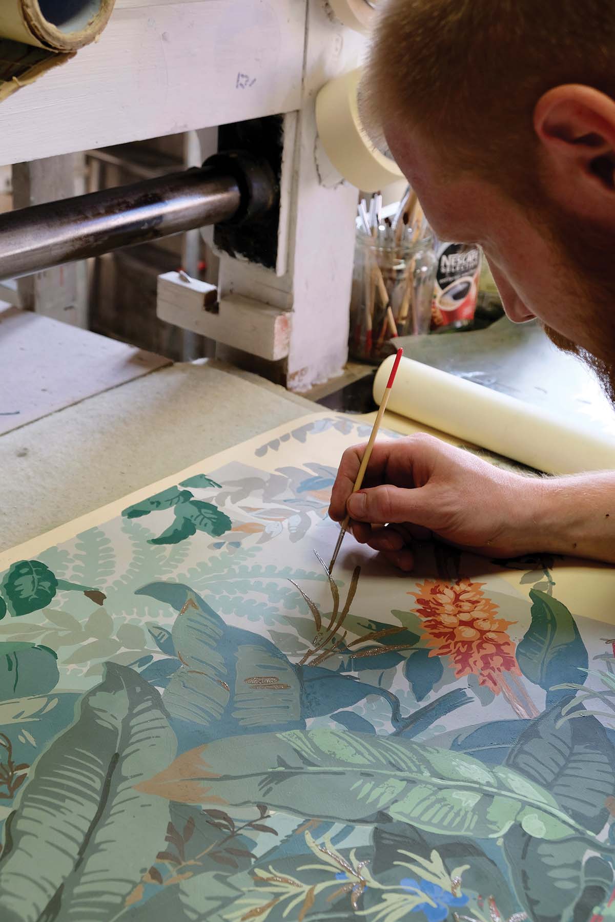 Behind Closed Doors: French wallpaper brand, Zuber