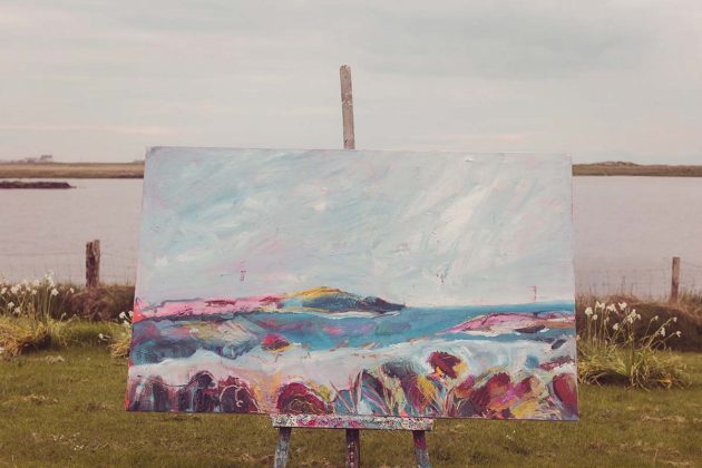 Emily Powell paints Tiree in full colour in her new exhibition