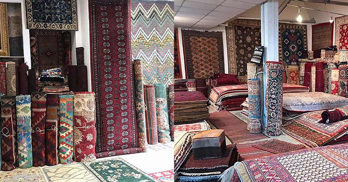 This is Rug Cottage, your source for characterful handwoven rugs