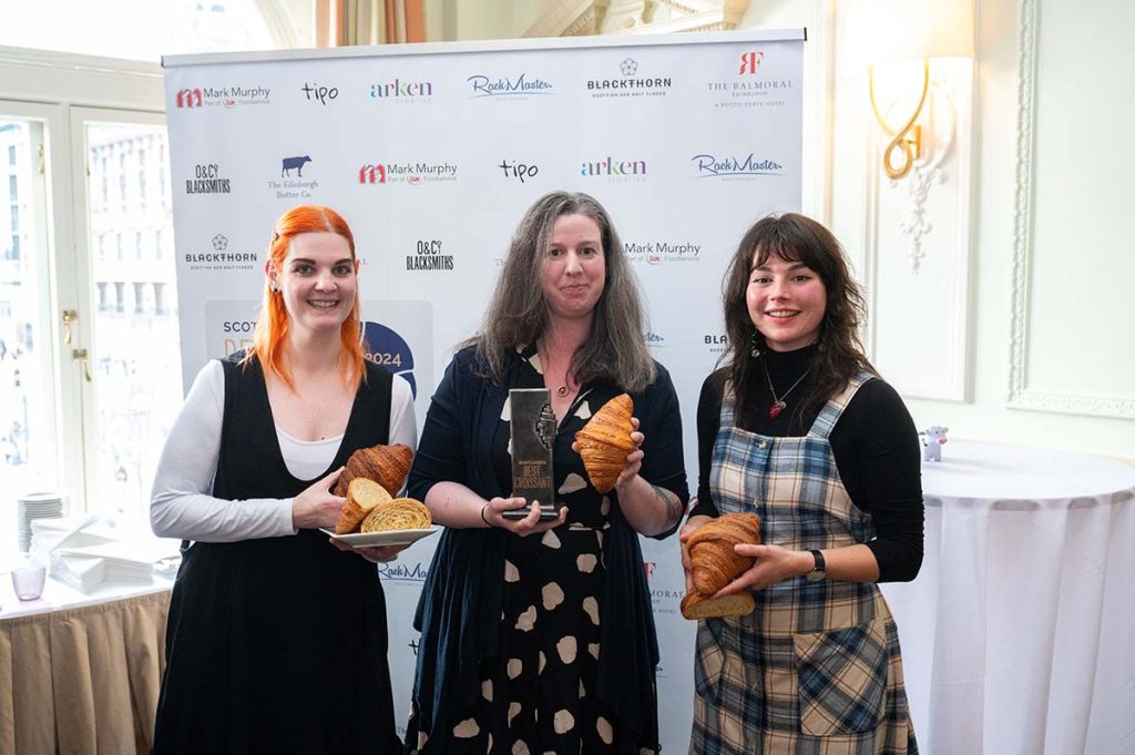 Maple Leaf Bakery wins the Scotland's Best Croissant title