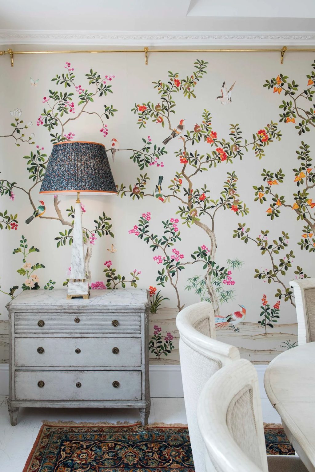 Fromental, designers of hand-embroidered silk wallcoverings