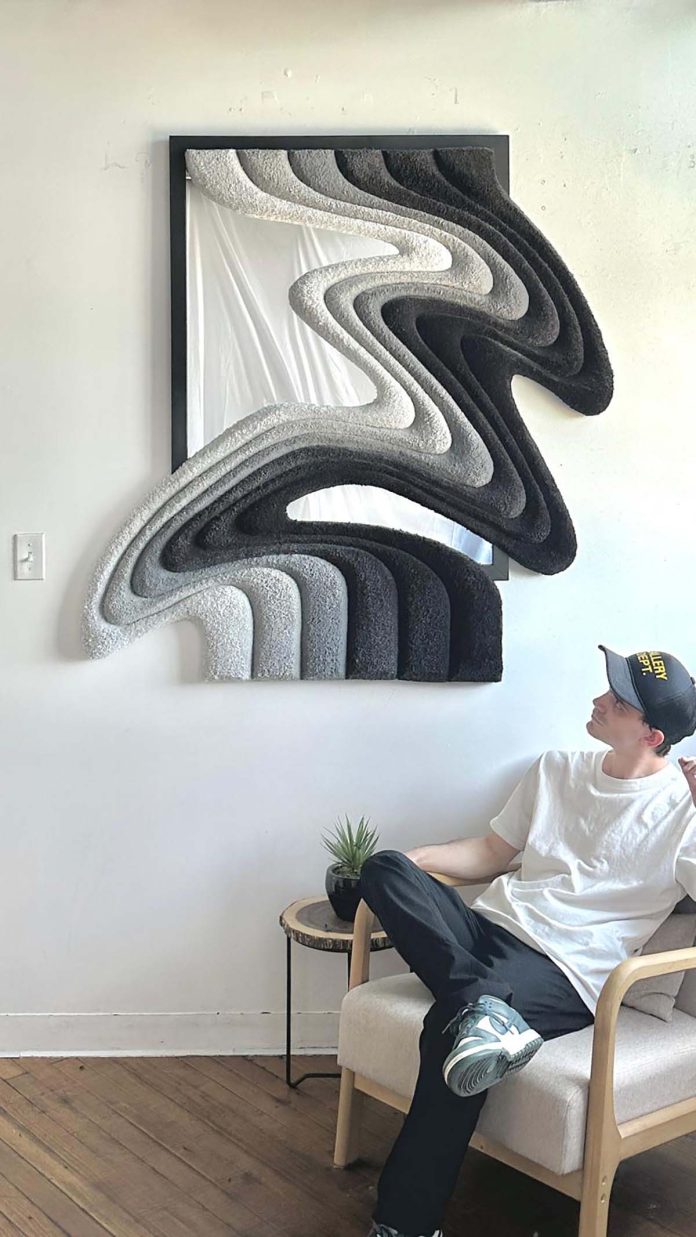 Art Words: David Nott, textile artist from Boston | Homes & Interiors ...