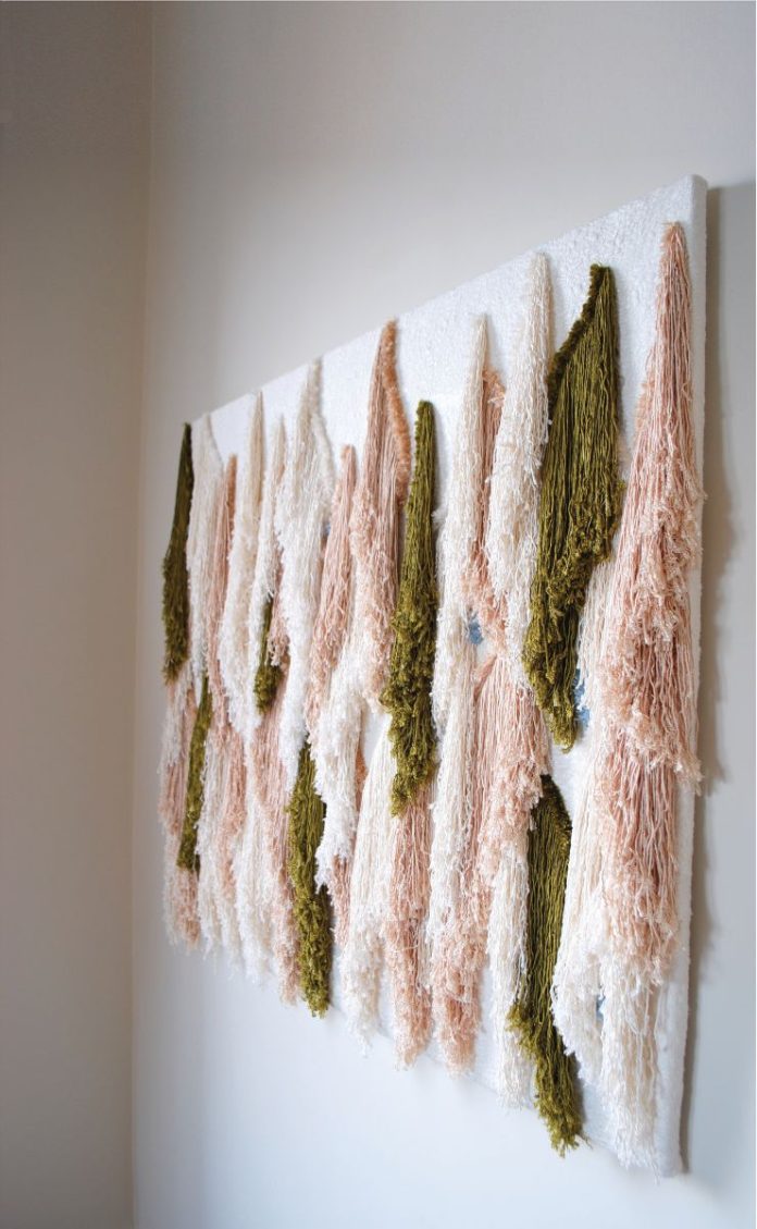 Art Words: Jasmine Linington, a textiles artist working with seaweed ...